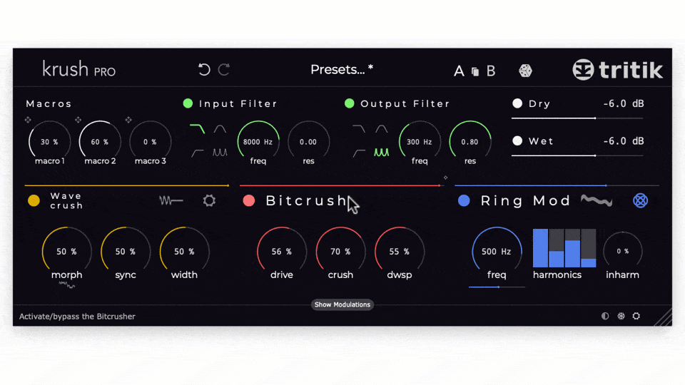 KrushPro - The Ultimate Bitcrusher