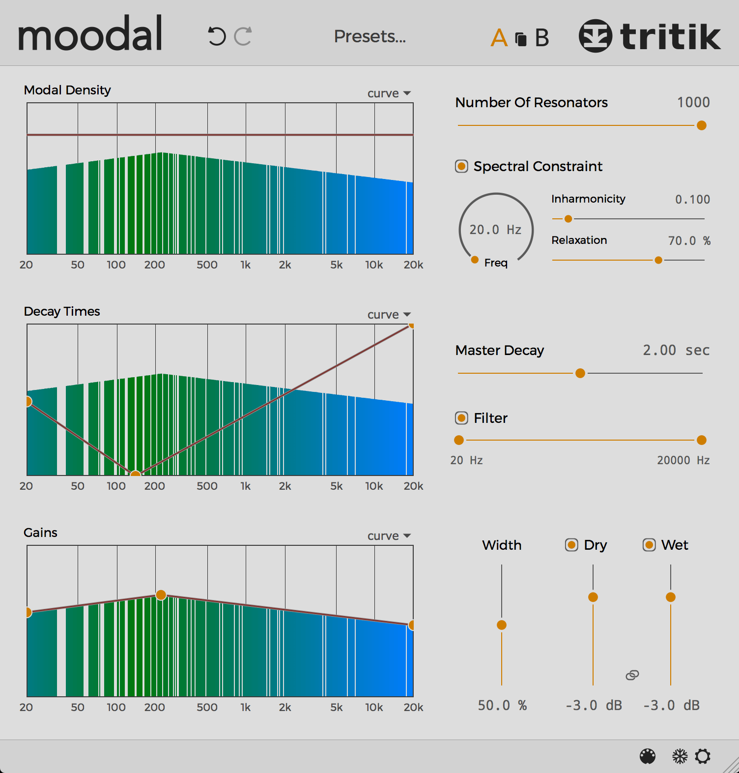 Moodal - Spectral Resonator - Tritik
